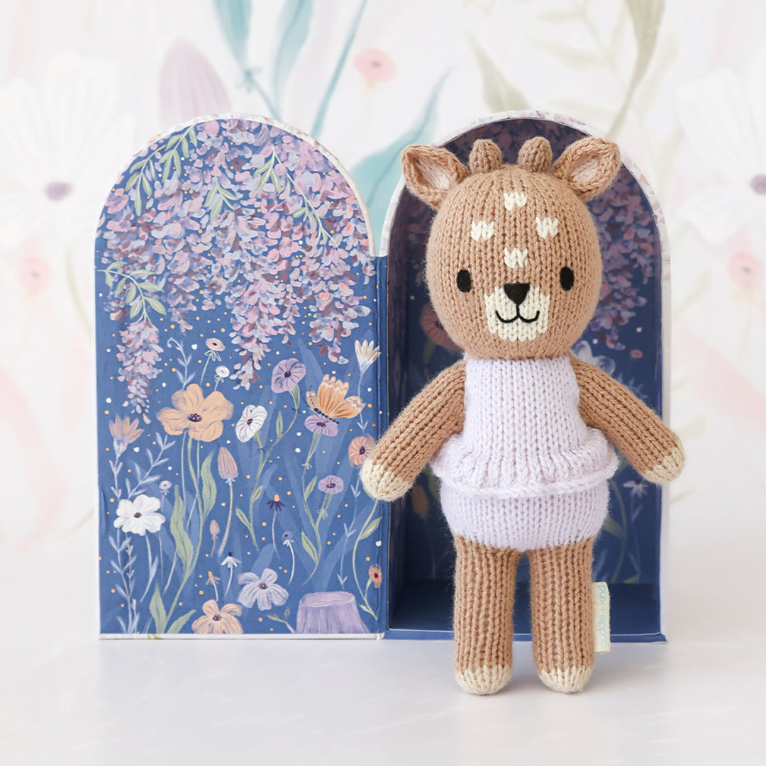Cuddle + Kind Tiny Violet the fawn – Enfance Baby & Kids