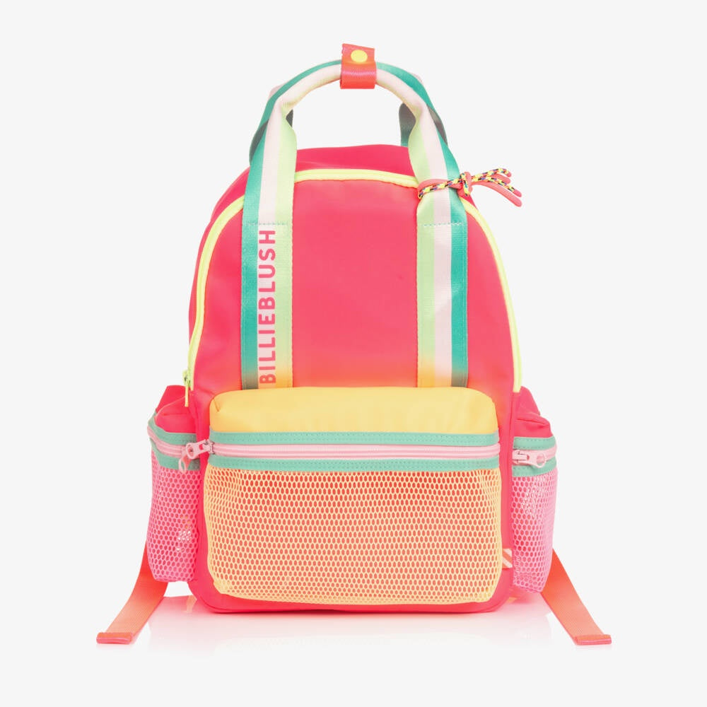 Billieblush Girls Neon Pink Backpack (34cm) – Enfance Baby & Kids