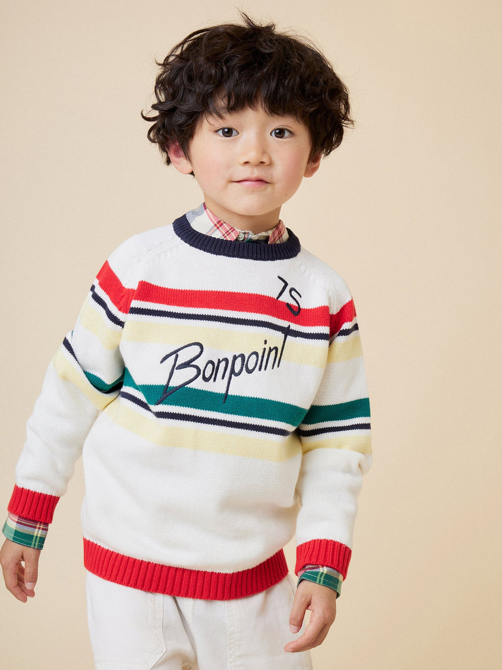 Bonpoint Boy Ivory Florencio Sweater – Enfance Baby & Kids